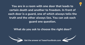 The Two Doors - Tease Your Brain