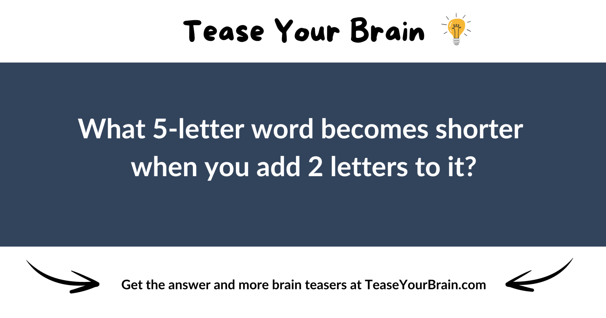 5 Letter Word Riddle - Tease Your Brain