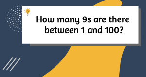 9s Between 1 and 100 Math Puzzle - Tease Your Brain