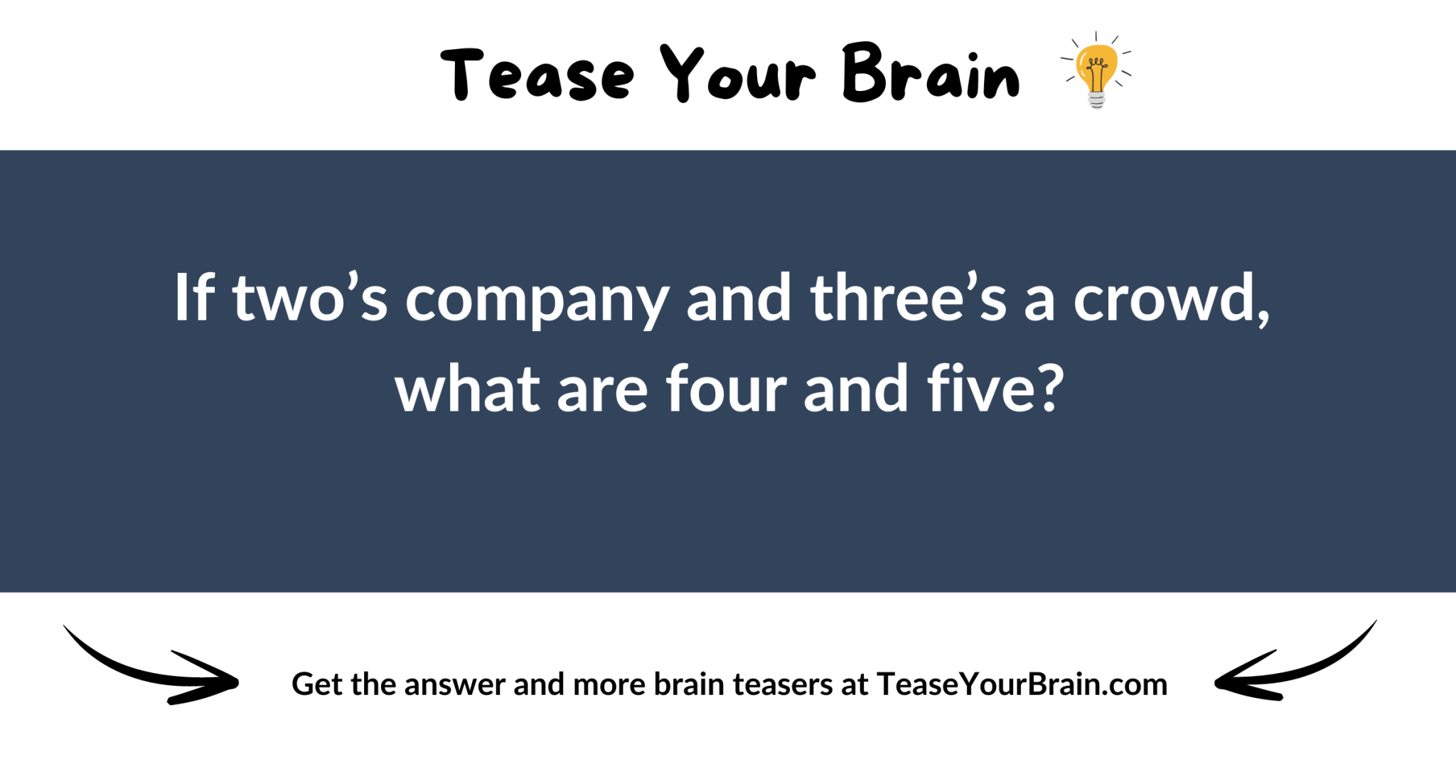 Four and Five Riddle - Tease Your Brain