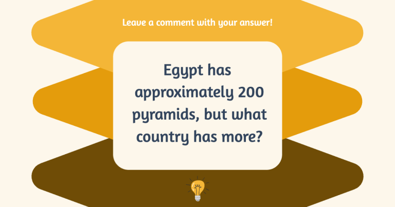 Country with More Pyramids than Egypt - Geography - Tease Your Brain