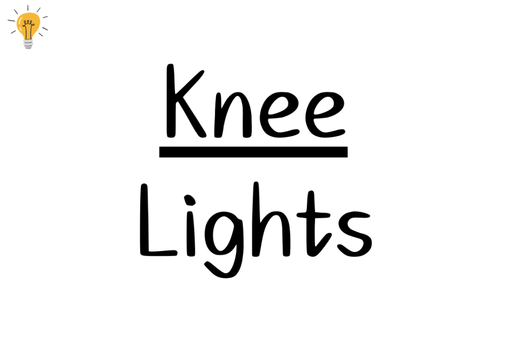 Knee Lights Brain Teaser - Tease Your Brain