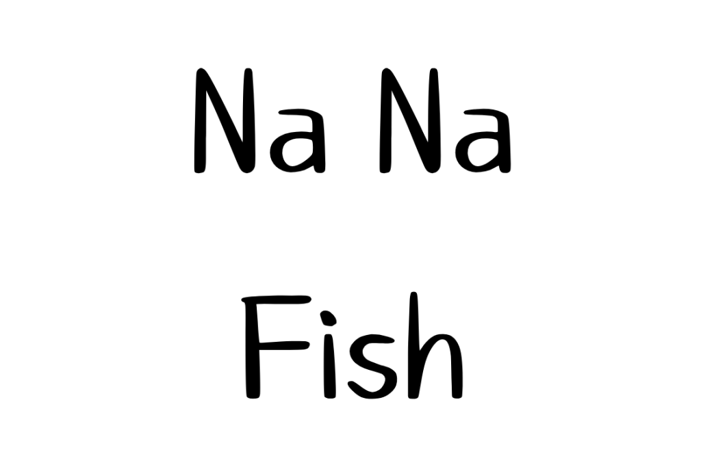 Na Na Seafood Rebus Puzzle - Tease Your Brain